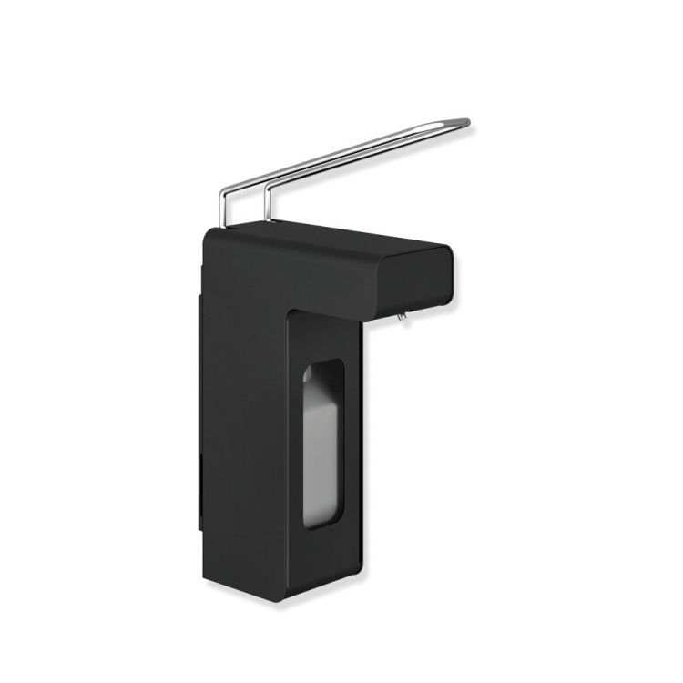HEWI 500ml Medical Lever Soap Dispenser - Black - NotJustTaps.co.uk