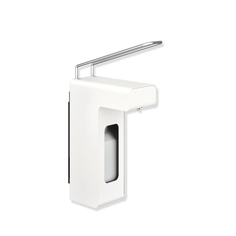 HEWI 500ml Medical Lever Soap Dispenser - White - NotJustTaps.co.uk