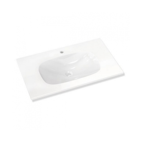 Hewi white oval basin - NotJustTaps.co.uk