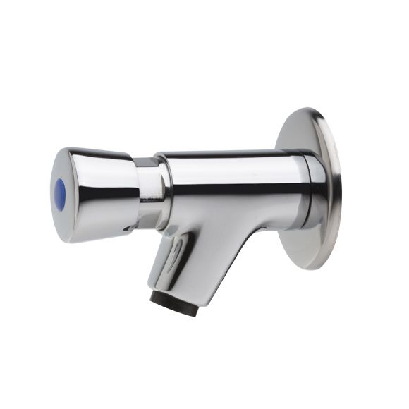 Hart Short Reach Timed Flow Bib Tap - NotJustTaps.co.uk
