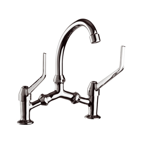 Healthcare series deck sink tap - NotJustTaps.co.uk