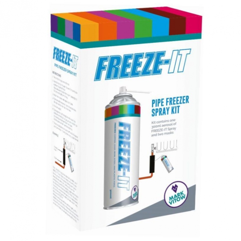 Mark Vitow Freeze It Pipe Freezer Spray Kit - NotJustTaps.co.uk