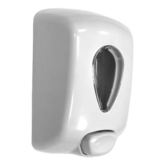 Nofer Classic White Hygienic Soap Dispenser - NotJustTaps.co.uk