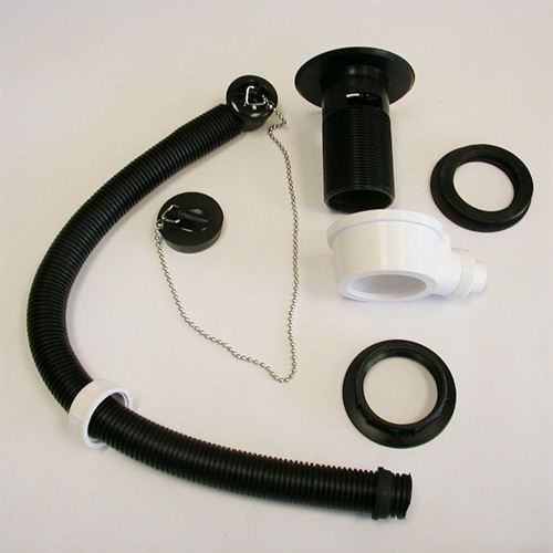 Laboratory Chemical Resistant Sink Waste - NotJustTaps.co.uk