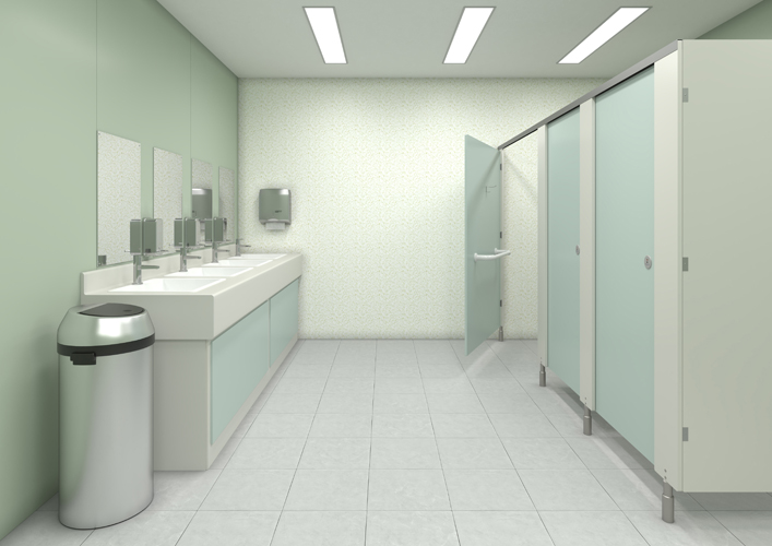 Replacement Toilet Cubicle Partition - NotJustTaps.co.uk