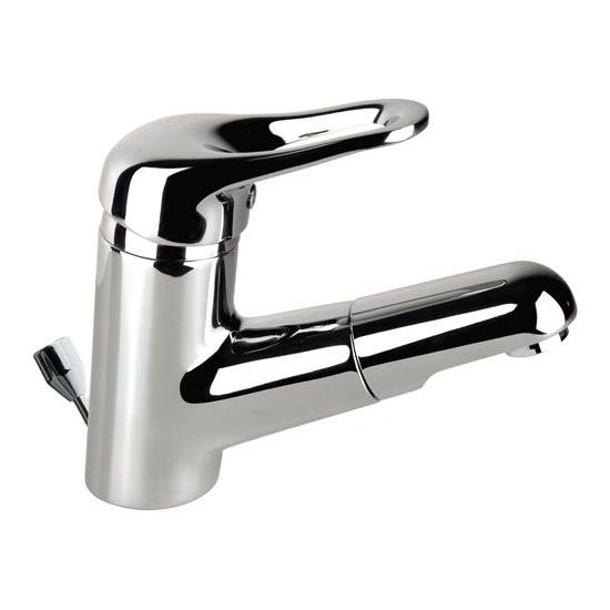 Kiss Pull Out Spray Basin Tap | Hair Washing Tap - NotJustTaps.co.uk