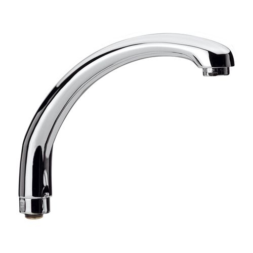 Universal Fitting Short Reach 'C' Tap Spout - NotJustTaps.co.uk