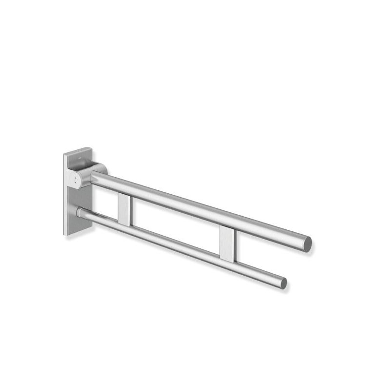 HEWI Duo Ultra 750mm Hinged Support Rail - Satin Stainless ...