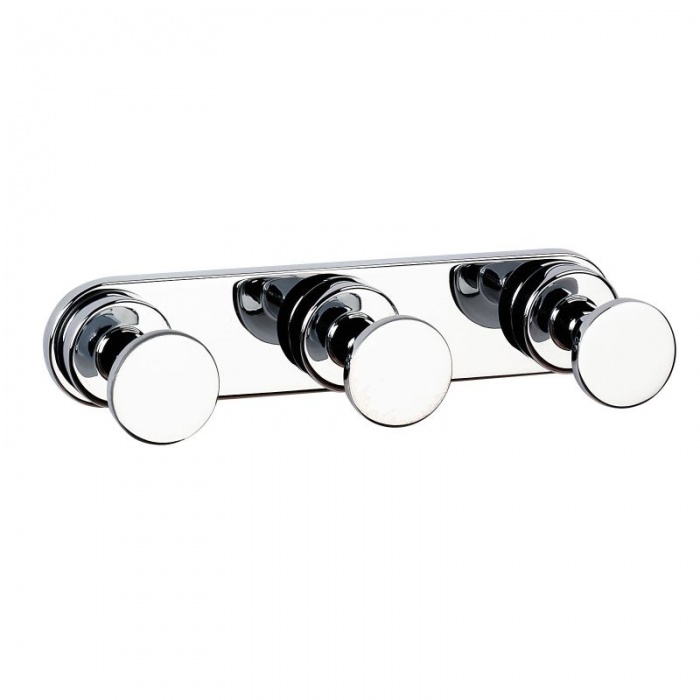 Tecno Project triple robe hook - NotJustTaps.co.uk