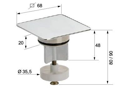 Replacement Basin,Bath & Sink Plugs & Chains - NotJustTaps.co.uk