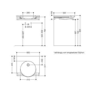 Hewi Modular Basins - NotJustTaps.co.uk