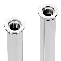 Pair 3/4 inch Bath Standpipes for Bath Taps with Legs - NotJustTaps.co.uk