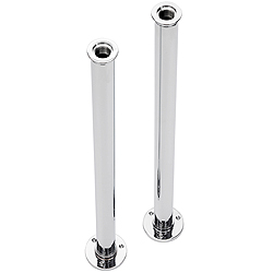 Pair 3/4 inch Bath Standpipes for Bath Taps with Legs - NotJustTaps.co.uk